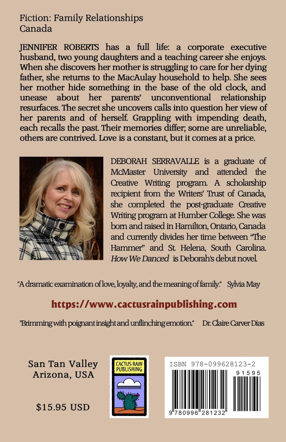 How We Danced By Deborah Serravalle - Cactus Rain Publishing